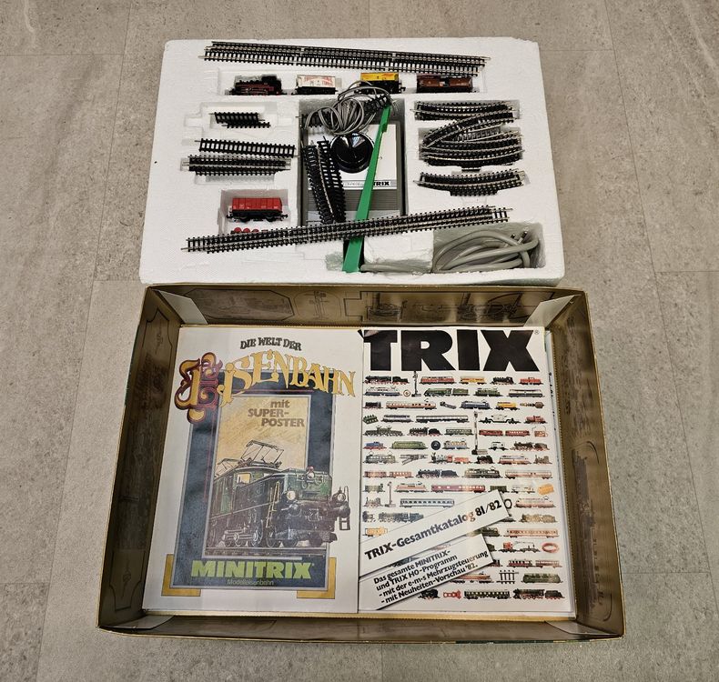Minitrix Masterset Trix Eisenbahn 1980 J. Western Germany | Kaufen auf ...