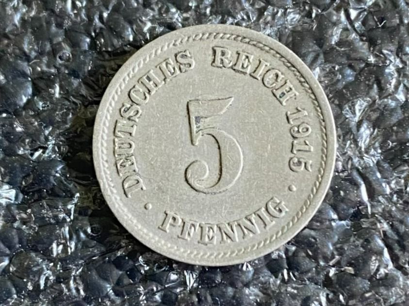 DE 5 Pfennig Deutsches Reich 1915 F | Kaufen auf Ricardo
