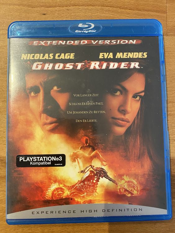 Ghost Rider Extended Version Blu-ray Disc Nicolas Cage 👍🏼 (Neu (gemäss ...