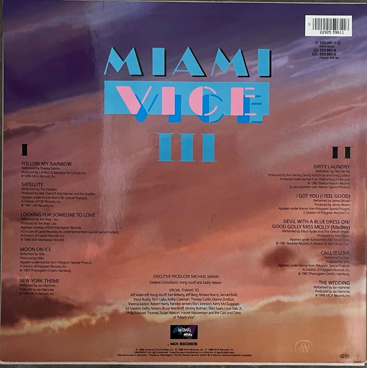 MIAMI VICE THEME III | Kaufen auf Ricardo