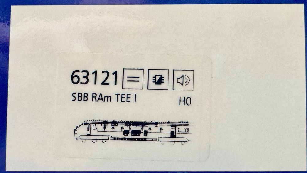 Roco 63121 - SBB RAm TEE Startset Digital - OVP (Neu (gemäss Beschreibung)) in Versoix für CHF ...