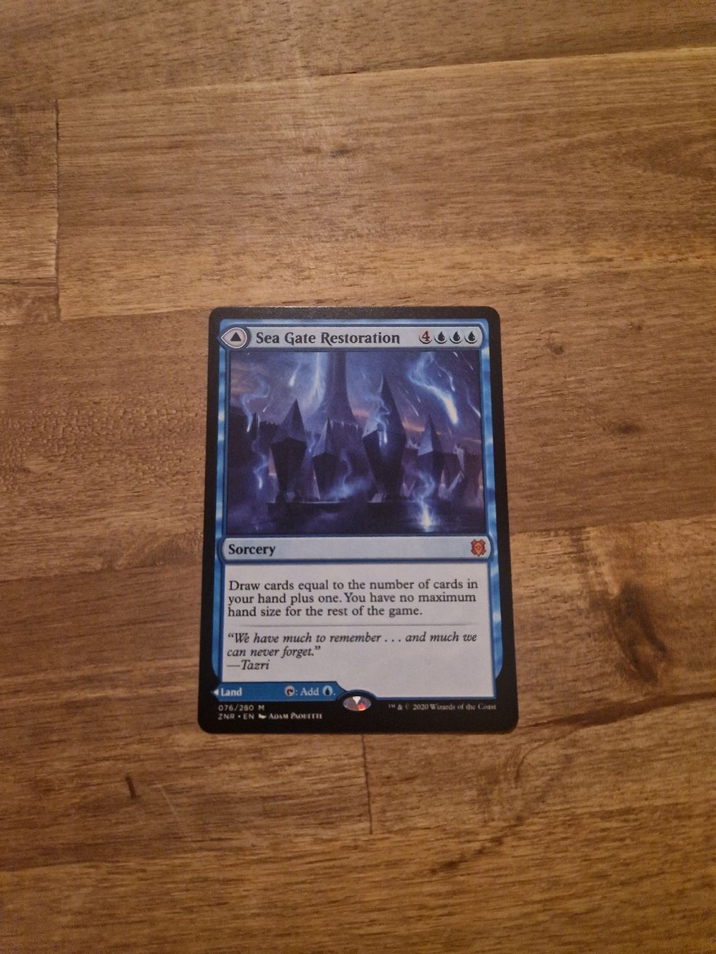 Sea Gate Restoration - MTG Card - Sorcery Spell, Land (Neu (gemäss ...