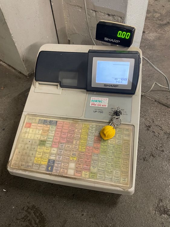 Restaurant Kasse Sharp up-700, mit betribseinleitung | Kaufen auf Ricardo