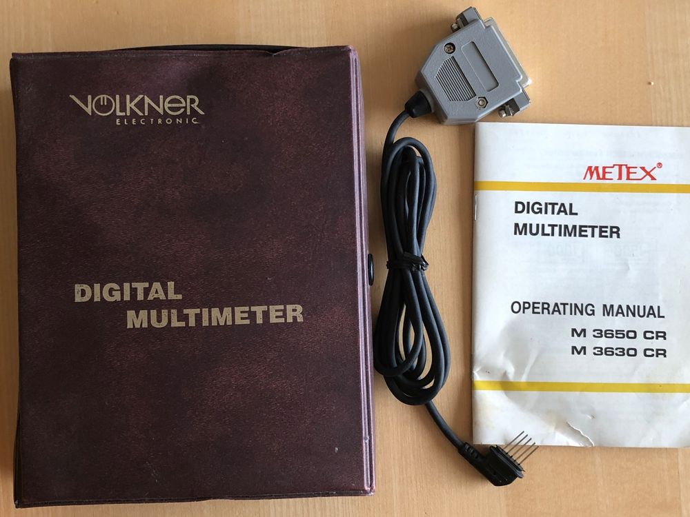 METEX M-3650CR Multimeter W. Germany! (Gebraucht) in Adliswil für CHF ...
