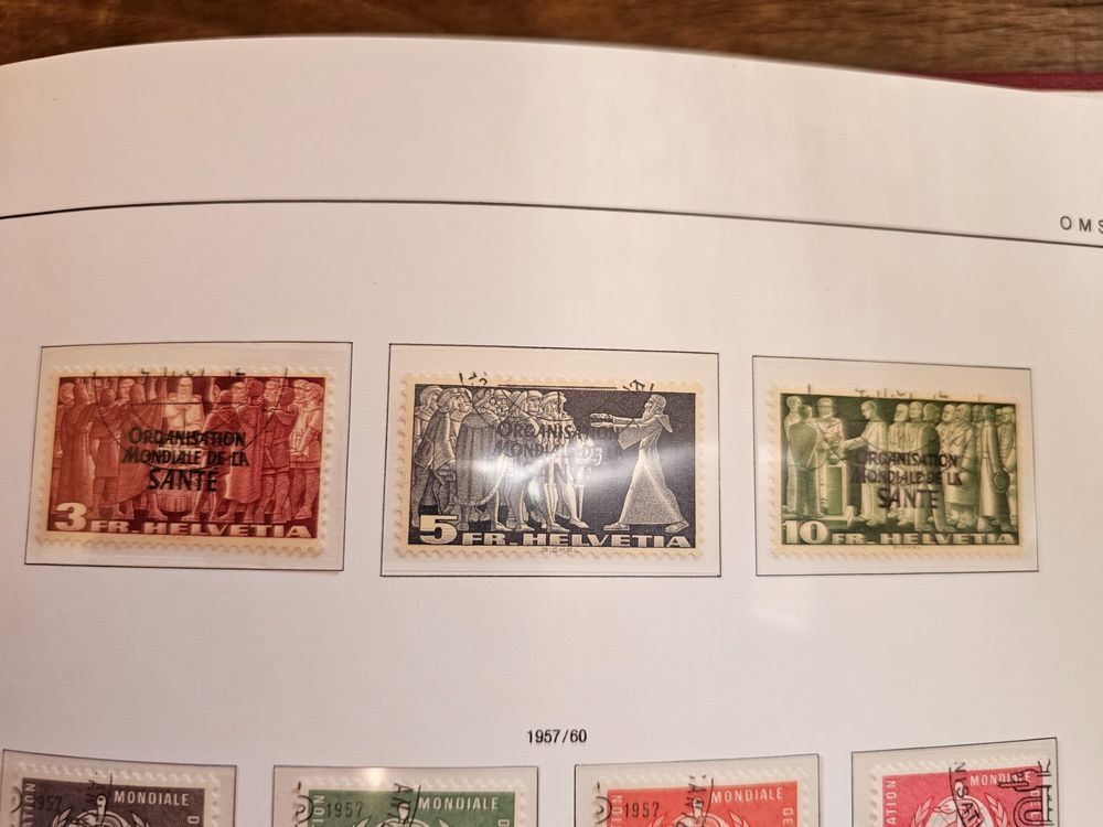 CH 1950-62 OMS N° 23-35 SBK Fr. 214.-- (Gebraucht) in Monte Carasso für ...