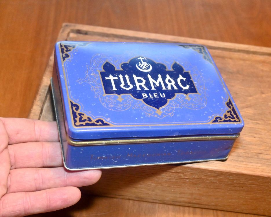 Vintage BLECHDOSE Turmac BLEU cigarettes (Gebraucht) in Pfaffhausen für ...