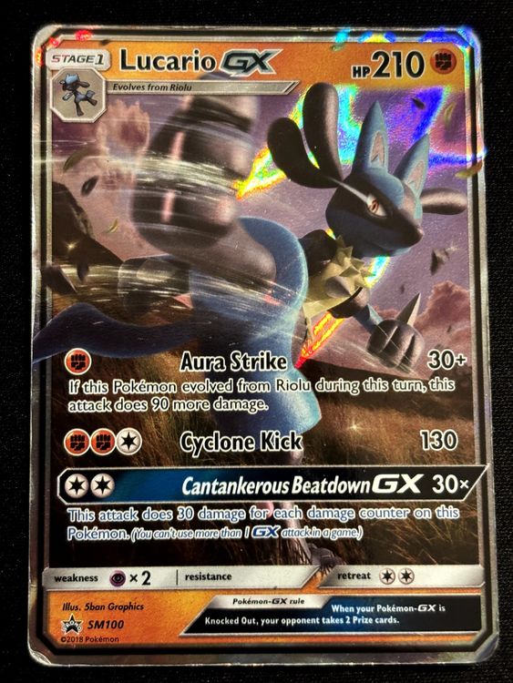 Pokemon Lucario GX - Promo SM 100 - English (Gebraucht) in Bern für CHF ...