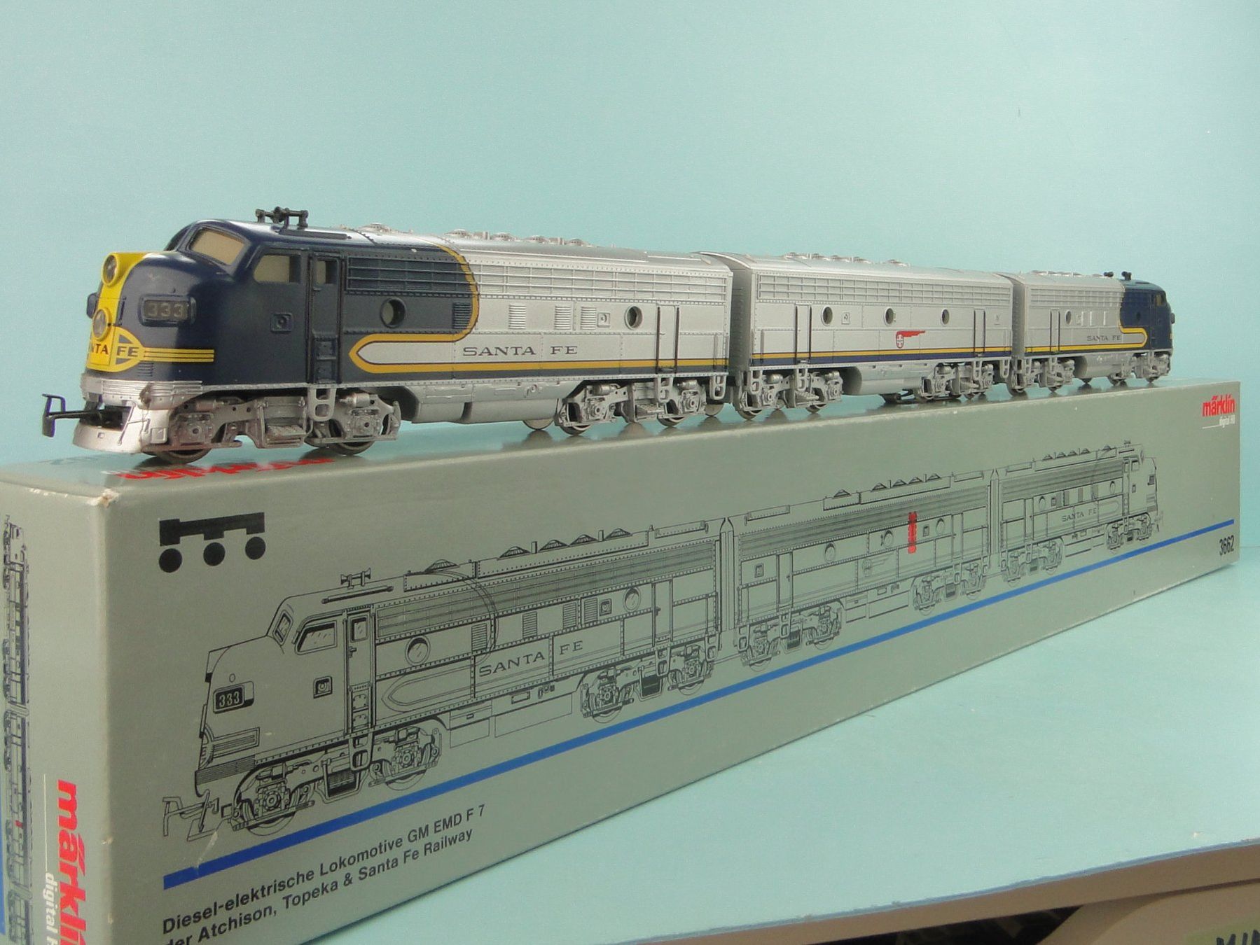 Märklin 3662 Set 3 teilige F7 SF, 8-pin DIG aa (Gebraucht) in Bülach ...