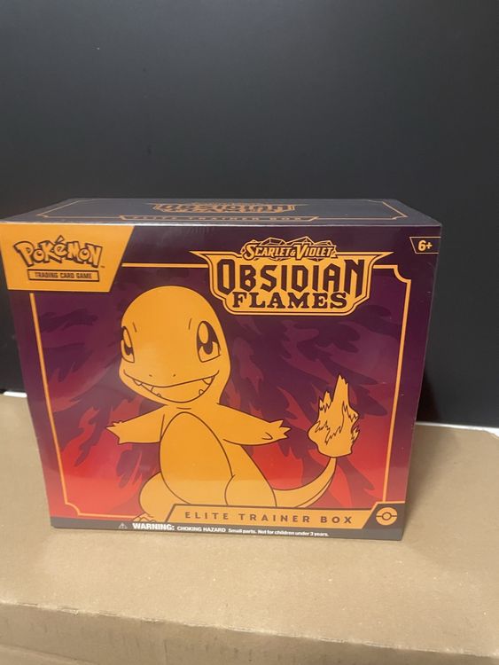 Pokemon Scarlet Violet Obsidian Flames ETB Box OVP | Kaufen auf Ricardo