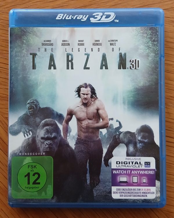 The Legend of Tarzan (Blu-ray 3D +2D) Topzustand!!! (Neu (gemäss ...