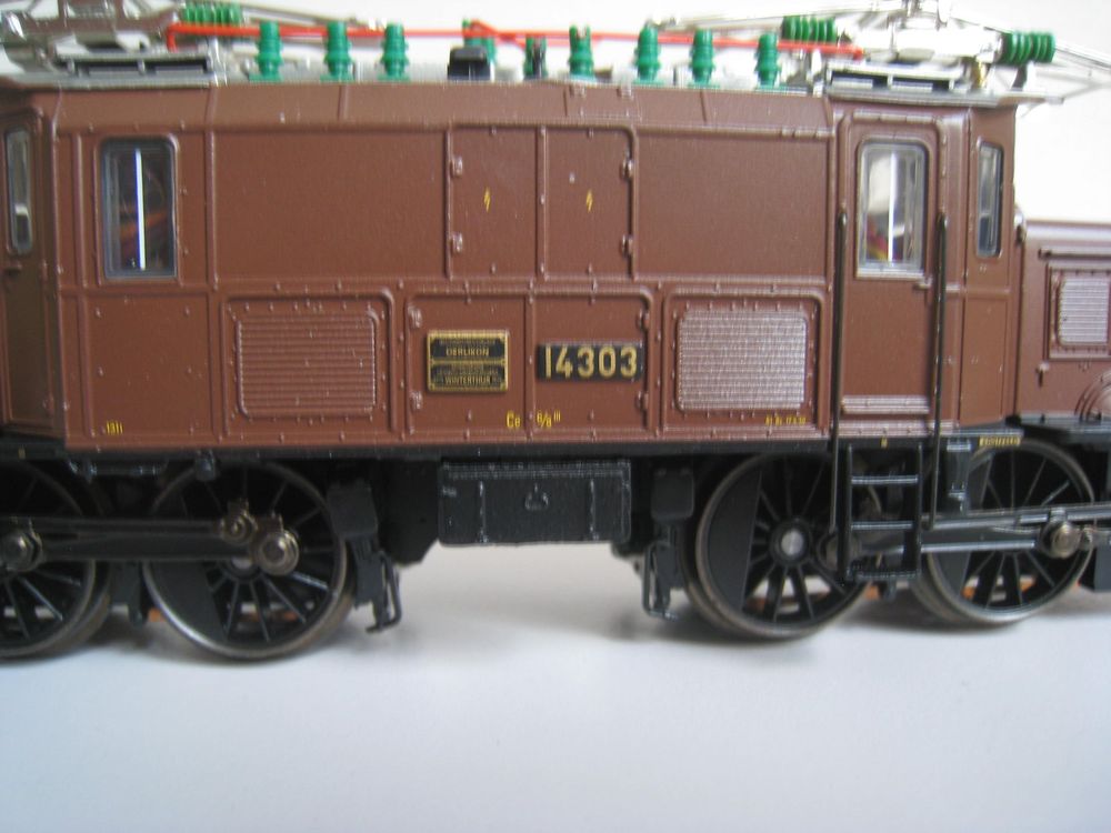 Trix Ce 6/8''' 14303, braunes Krokodil, Digital/Analog 22777 (Neu ...