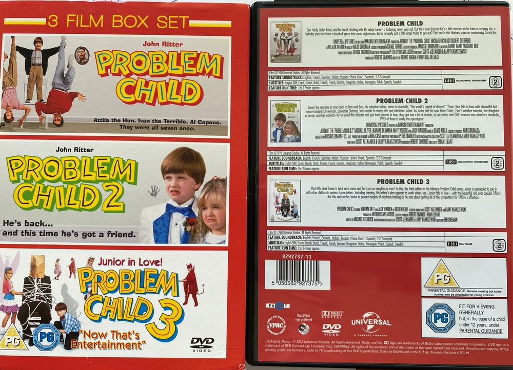 Problem Child 1- 3 - 3 Film Box deutsch | Kaufen auf Ricardo
