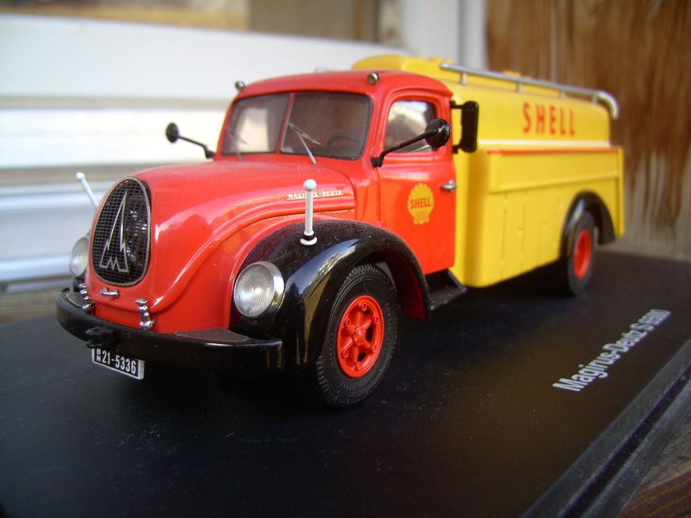 Magirus-Deutz S 6500.Lastwagen,Tankwagen Shell Modellauto (Neu (gemäss Beschreibung)) in ...