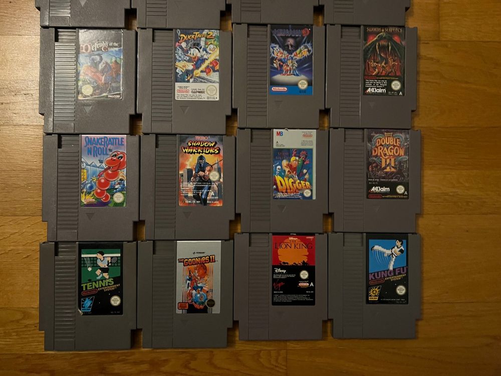 24 x Nintendo NES Spiele [PAL A/US] (Gebraucht) in Zürich für CHF 198 ...