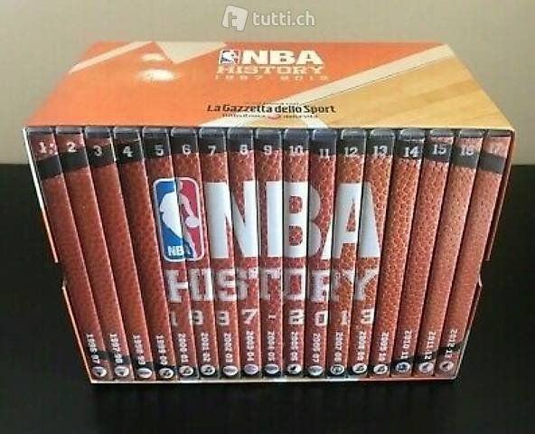 NBA History (17 DVD Complete collection) NEW (Neu und originalverpackt ...
