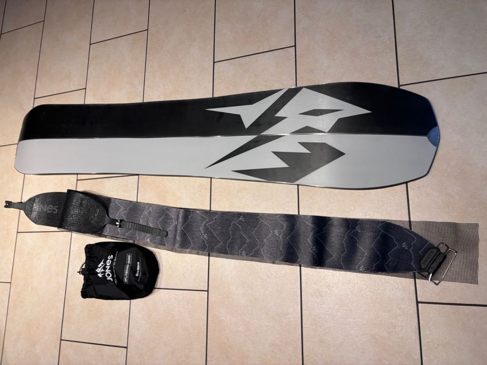 Splitboard Jones Solution 169W 2020 + peaux de phoques Jones (D ...