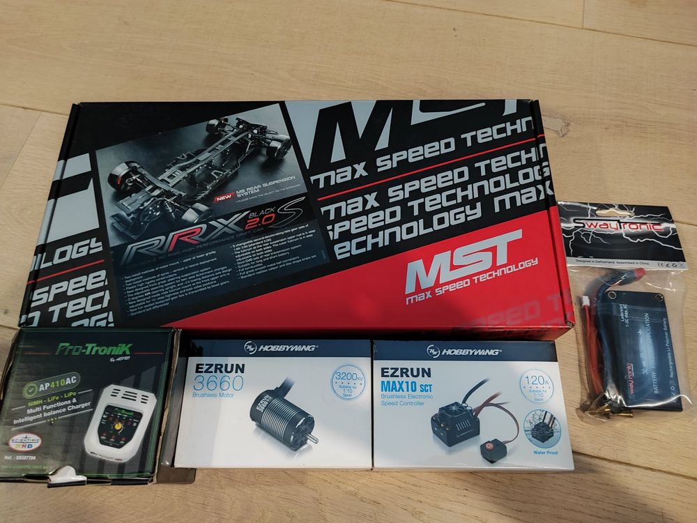 Kit voiture RC MST RRX 2.0 Black + moteur + variateur.... (Neu und ...