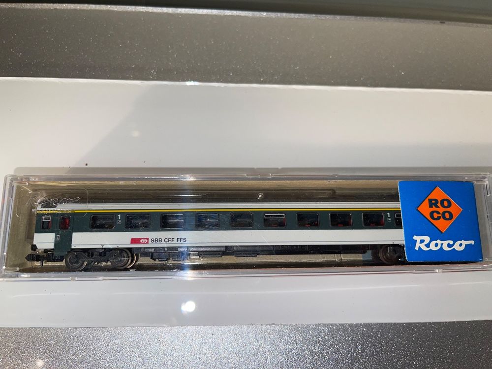 ROCO Nr. 24274 - Personenwagen 1.Kl. der SBB - Spur N (Neu und ...