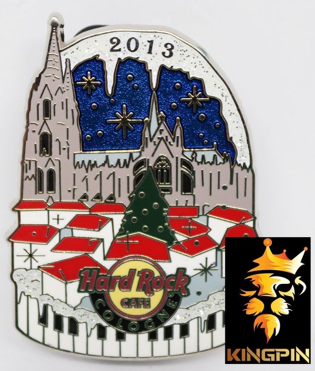 HARD ROCK CAFE Pin X-Mas Weihnachtsmarkt Köln Deutschland (Gebraucht ...