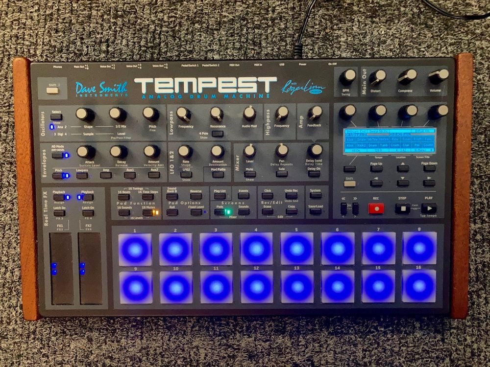 Tempest Analog Drummachine (Roger Linn & Dave Smith) (Gebraucht) in ...