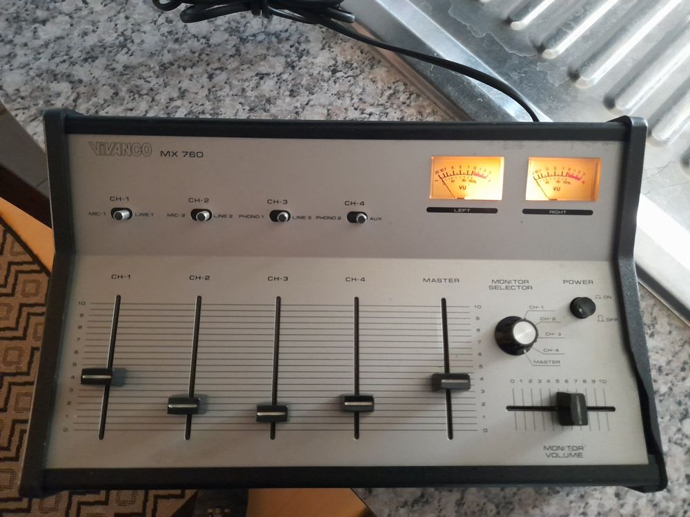 Vivanco MX 760 Mischpult | Kaufen auf Ricardo