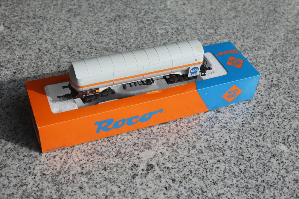4- achsiger Kesselwagen Roco 46200 (Gebraucht) in Rothenburg für CHF 15 ...