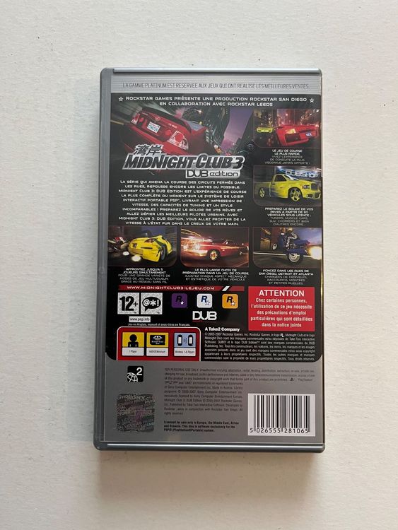 Midnight Club 3 DUB Edition PSP (Gebraucht) in Meyrin für CHF 12 – mit ...