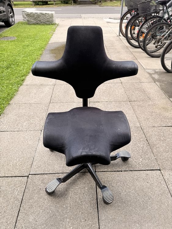 Hag Capisco Bürostuhl Lederbezug schwarz (D'occasion) à Bad Ragaz pour ...