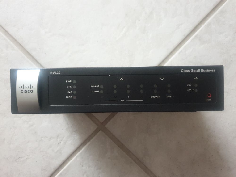 Cisco RV320 Gigabit Dual WAN VPN Router (Gebraucht) in Urdorf für CHF ...