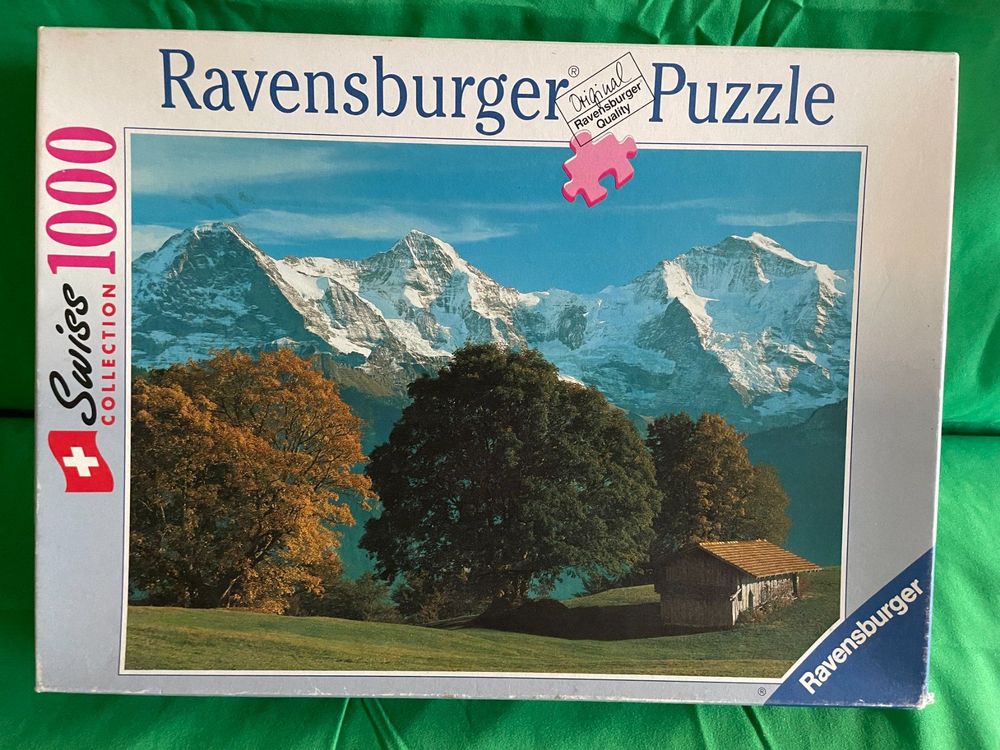 Ravensburger Puzzle-Eiger-Jungfrau-Mönch (Gebraucht) in Neuhausen für CHF 12 – mit Lieferung auf ...