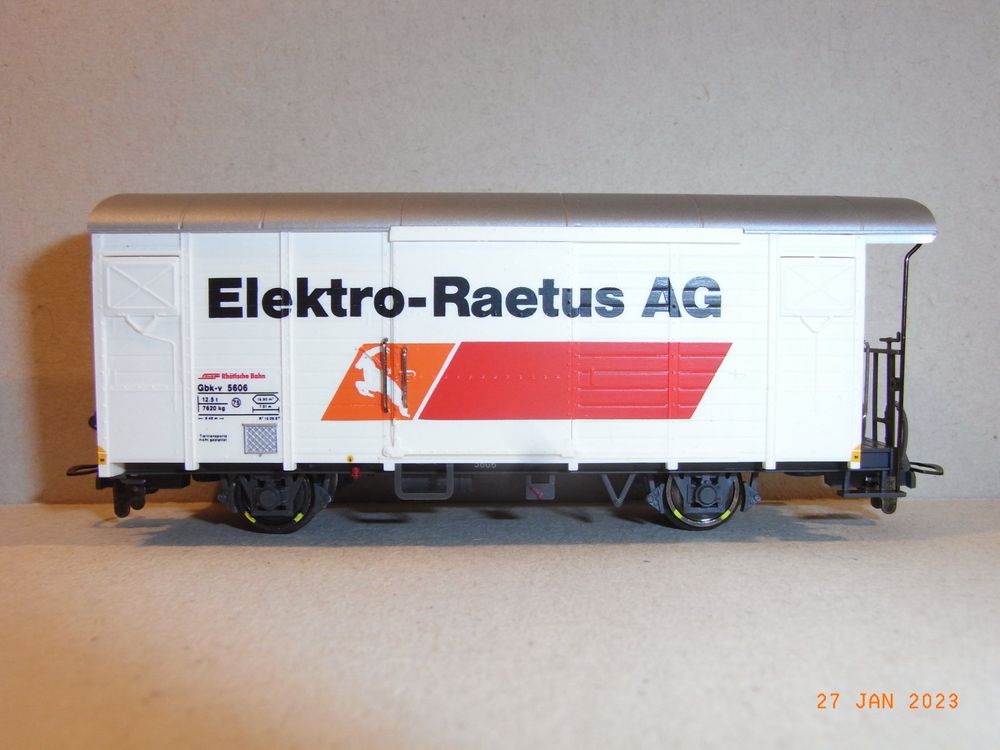 1 Wagon Bemo HOm RhB Gbk-v 5606 | Kaufen auf Ricardo