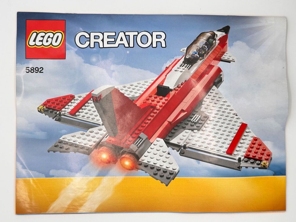 Lego 5892 Creator, 3 en 1, avions et bateau (Gebraucht) in Porrentruy ...
