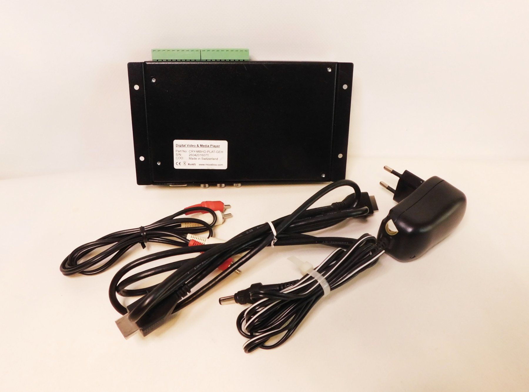 Movebox CRY-MBHD-PLAT-GEH Mediaplayer -Top Zustand! (Gebraucht) in ...