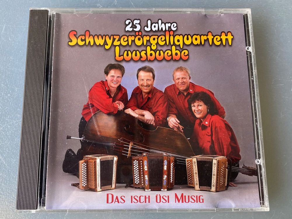 Schwyzerörgeliquartett Luusbuebe 25 Jahre | Kaufen auf Ricardo