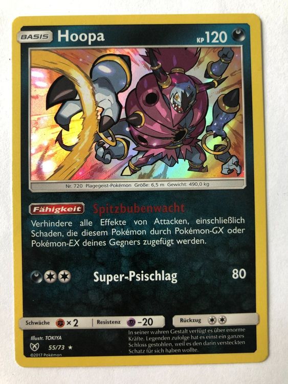 Hoopa Holo - Rare Pokemon - TCG DE (Neu (gemäss Beschreibung)) in ...