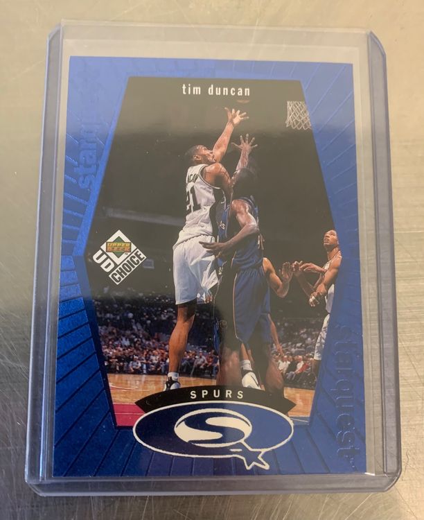 NBA Tim Duncan Starquest Blue Card (Neu (gemäss Beschreibung)) in ...