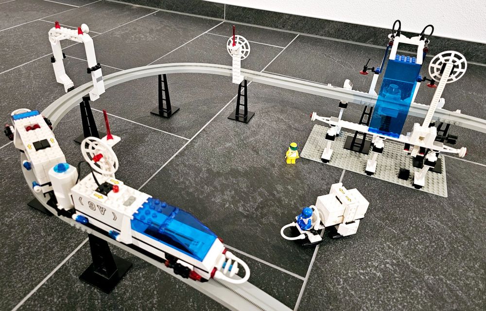LEGO LEGOLAND SPACE 6990 FUTURON MONORAIL TRANSPORT SYSTEM (Gebraucht ...