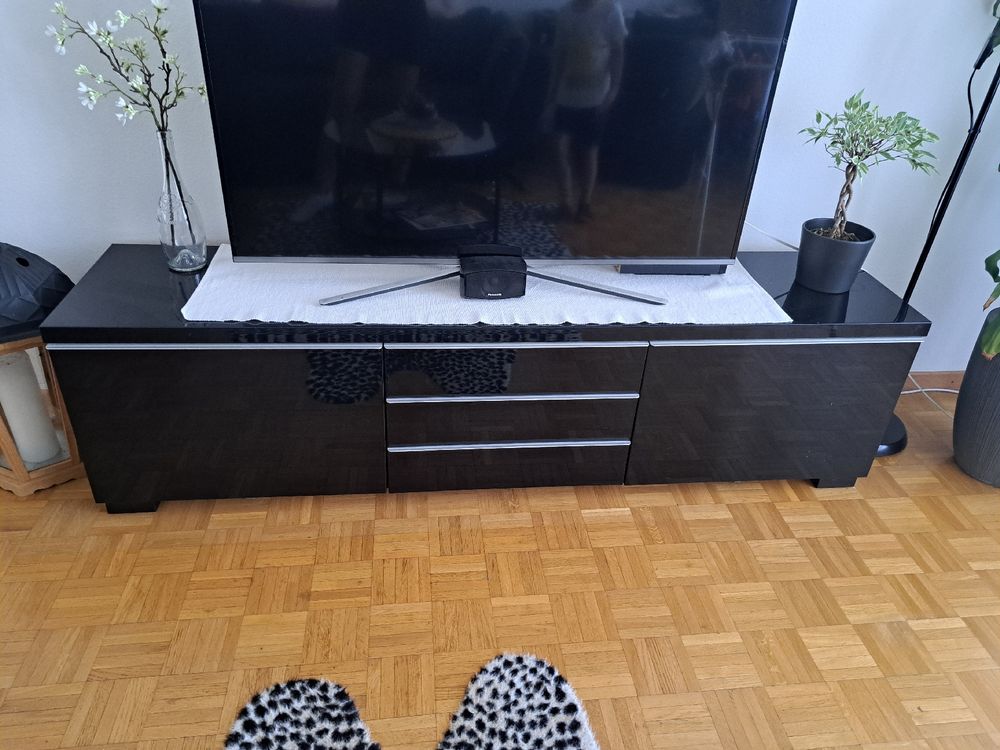 Tv Board Schwarz Ikea