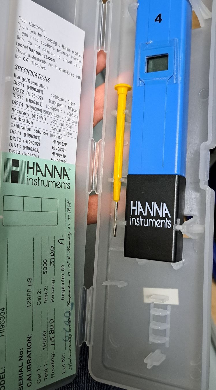 Hanna instrument testeur EC/TDS neuf (Neuf avec emballage d'origine) à ...