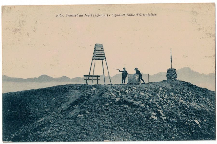 2367. Sommet du Jovet (2563 m.) - Signal Table d'Orientation (Gebraucht ...