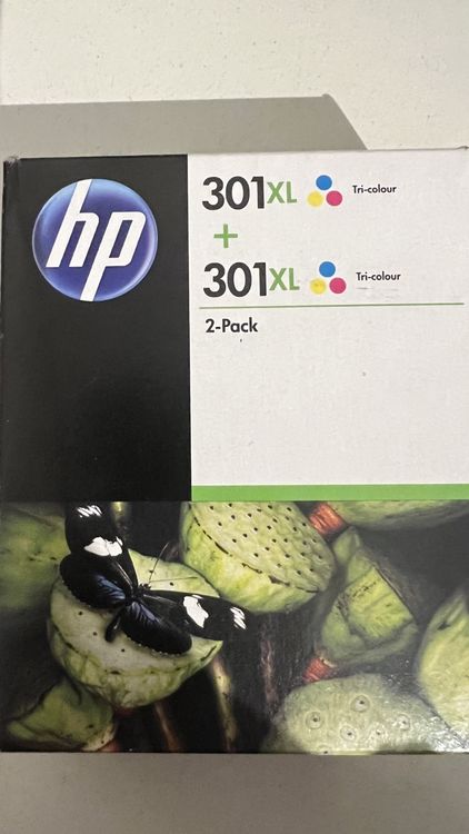 HP 301 XL + HP 301 XL AB FR. 1.- (Neuf avec emballage d'origine) à ...