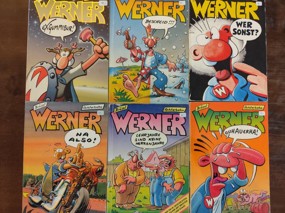 6 x Werner Brösel (Neu (gemäss Beschreibung)) in Dietikon für CHF 50 ...