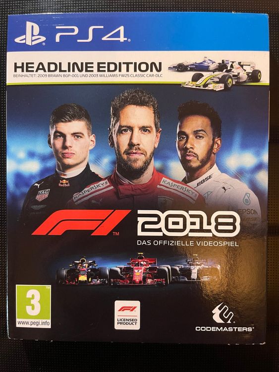 F1 2018, Sony Playstation 4, PS4 | Kaufen auf Ricardo