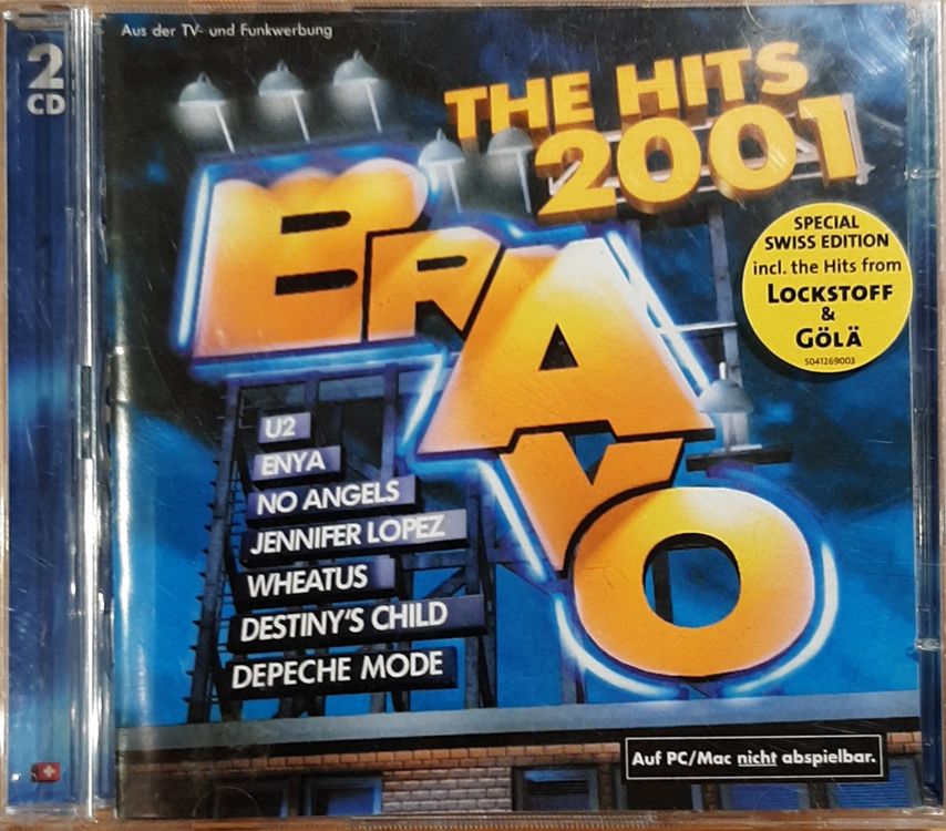 Bravo Hits - The Hits 2001, 2CD Hit Compilation Sampler 2001 | Kaufen auf Ricardo