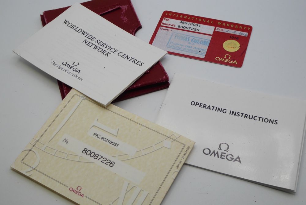 Omega Card Holder and Booklets | Kaufen auf Ricardo