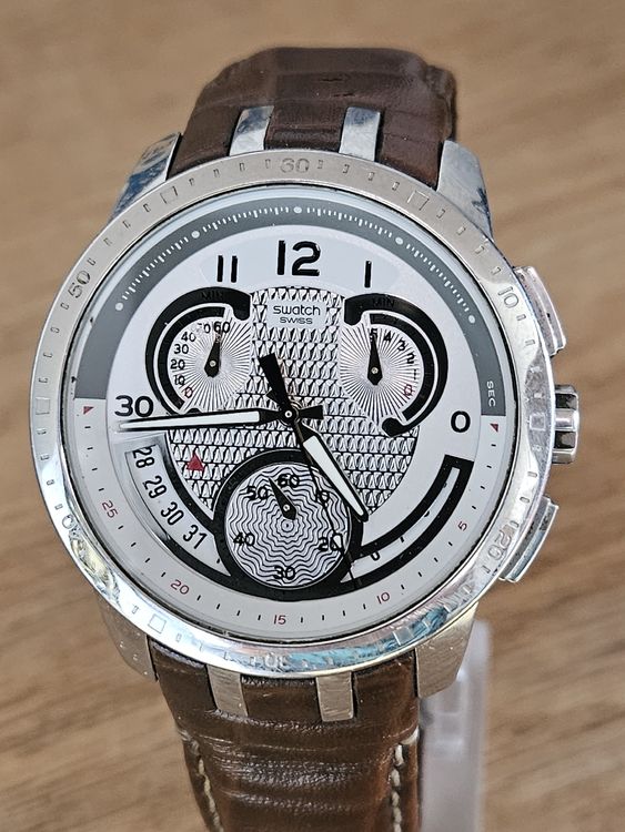 Swatch Cold Hour Herrenuhr Chronograph 42mm | Kaufen auf Ricardo