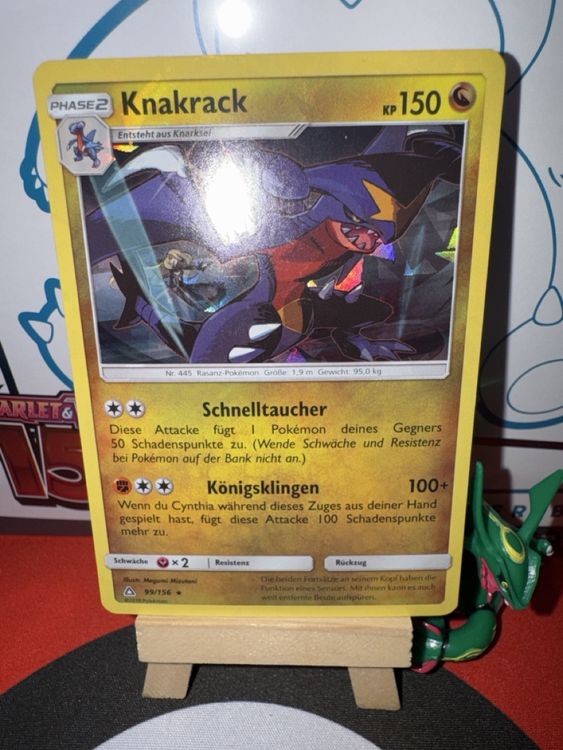 POKÉMON / Knakrack / Ultra Prism / Cracked Ice Holo + Bleed (Gebraucht ...