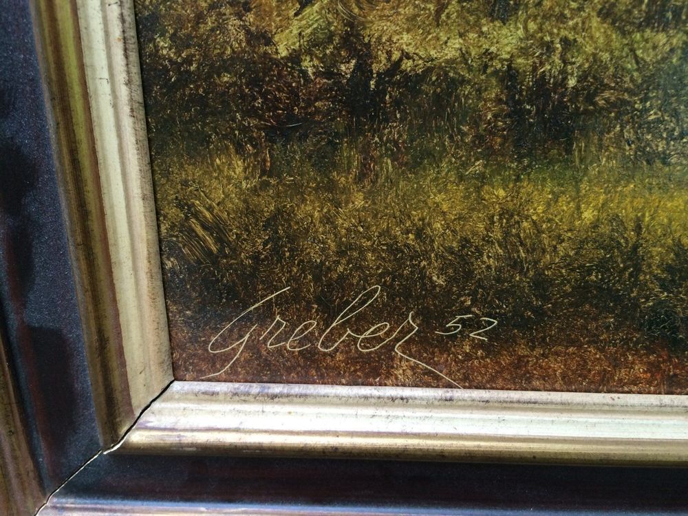 Heinrich Greber 1890-1966 Orig. Gemälde (Gebraucht) in Küssnacht am ...