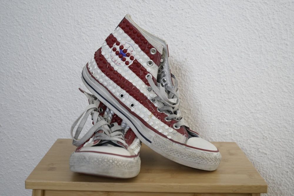 Converse Allstar Hi USA mit Nieten (Gebraucht) in Pfaffhausen für CHF ...