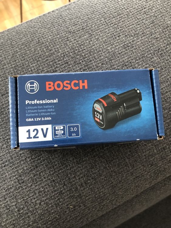 Bosch Professional Lithium Ionen Akku GBA 12V 3.0Ah (Neu und ...